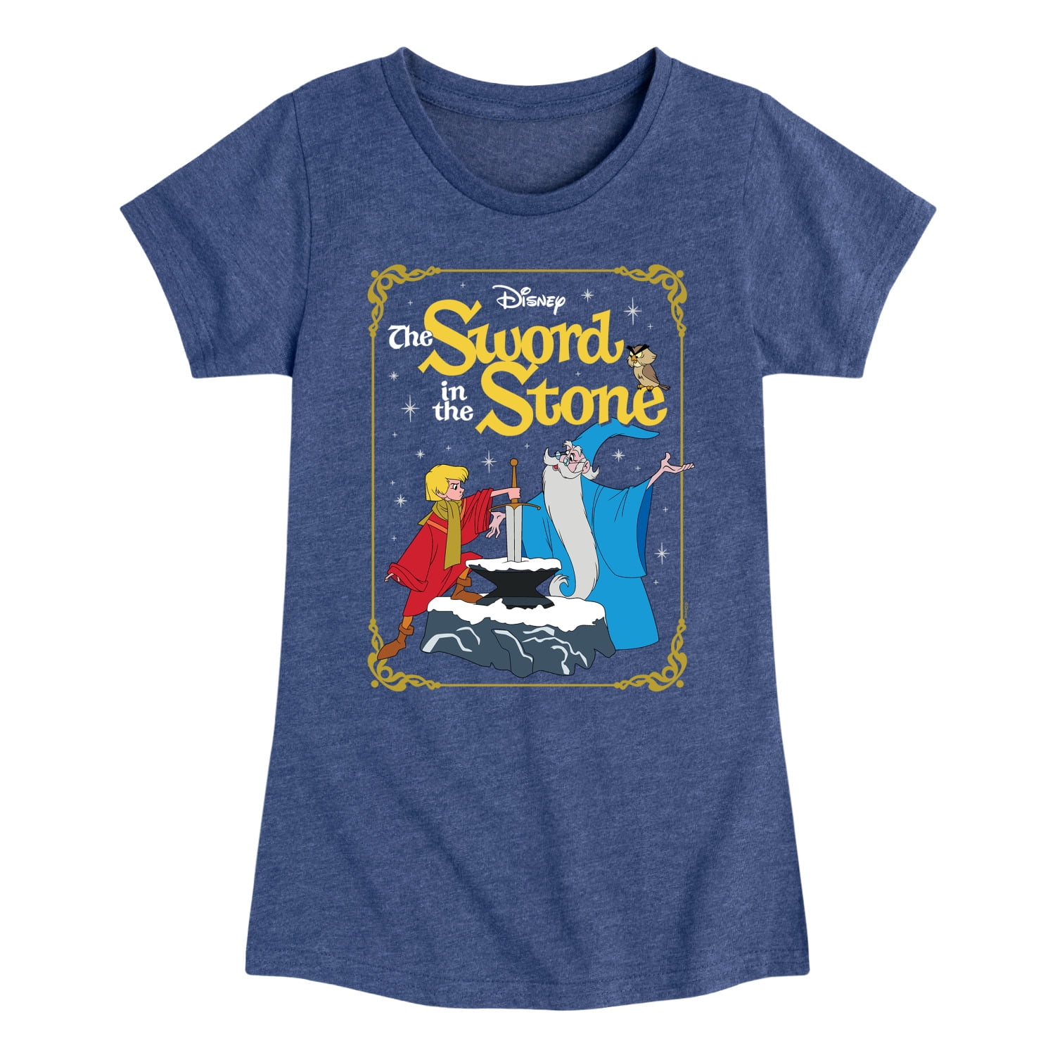 Disney - Sword In The Stone - Toddler & Youth Girls Short Sleeve ...