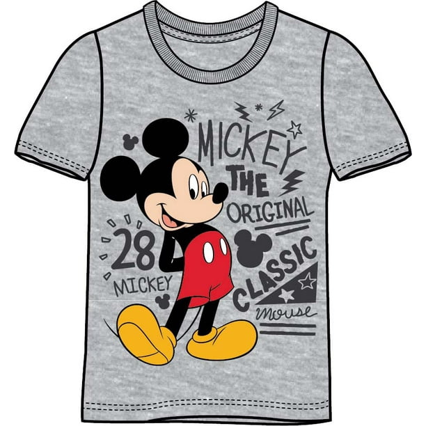 Disney Sz5 Hth/gry Mk Original Tee - Walmart.com