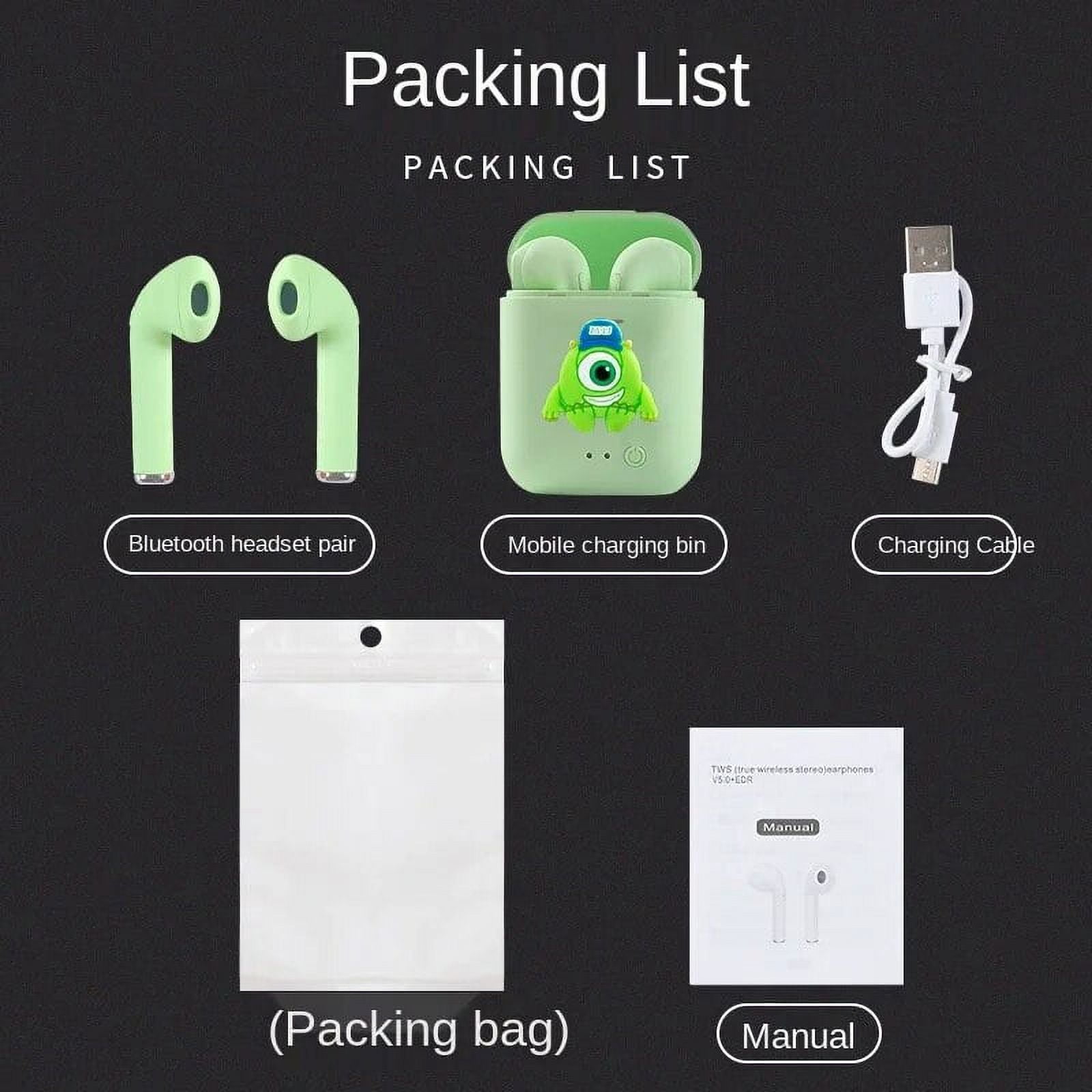 Disney TWS i7 Mini 2 Wireless Headphones Bluetooth 5.0 Earphone Matte ...