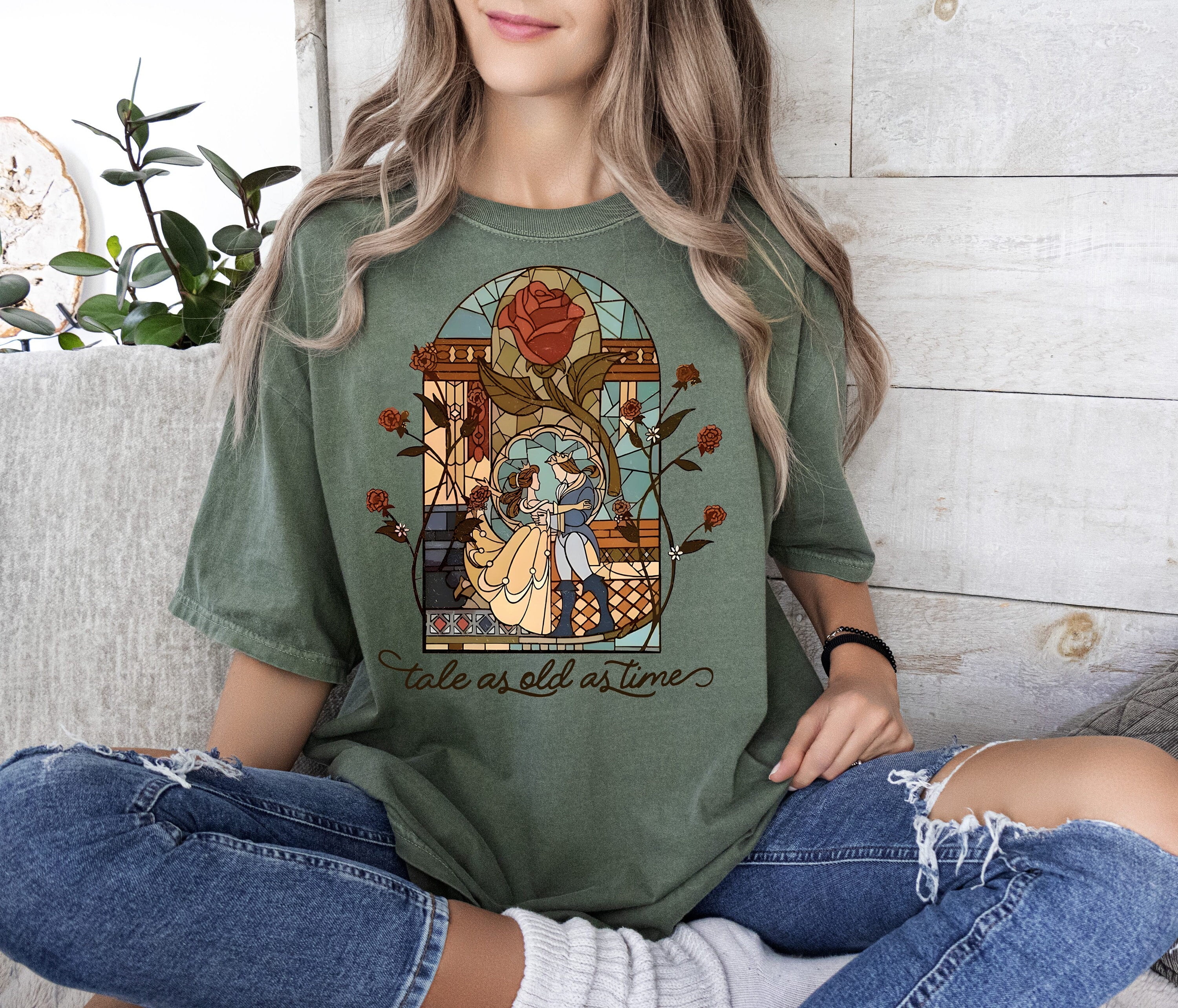 Disney Tale as Old as Time Shirt, Disney Belle T-Shirt, Beauty And The ...
