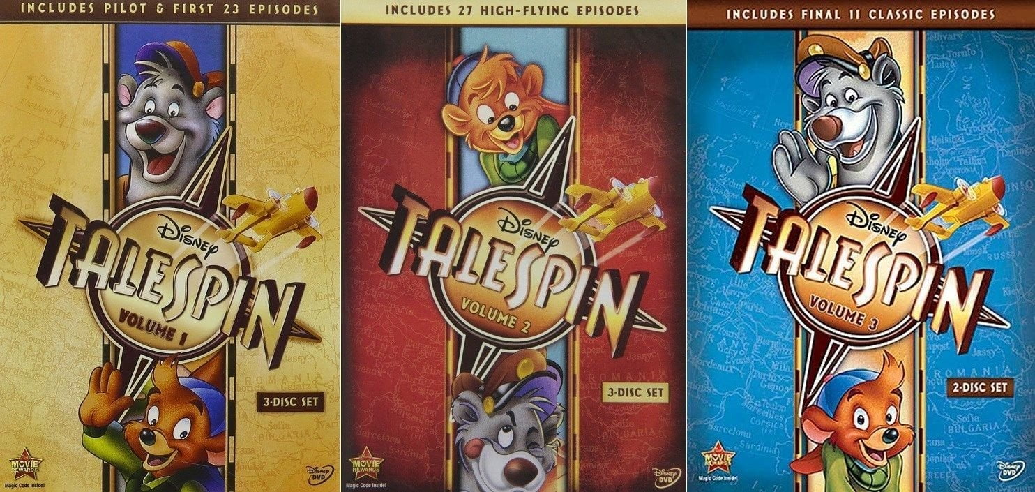 TaleSpin: The Complete Series (DVD Box Set), Volume 1 2 3 - Walmart.com