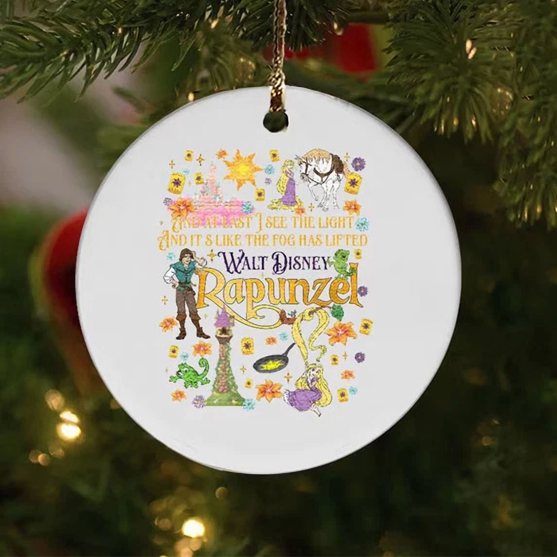 Disney Tangled Characters Ornament Rapunzel Flynn Pascal Ceramic ...