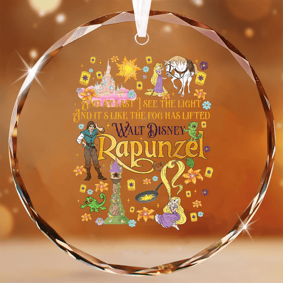 Disney Tangled Characters Ornament Rapunzel Flynn Pascal Magic Kingdom ...