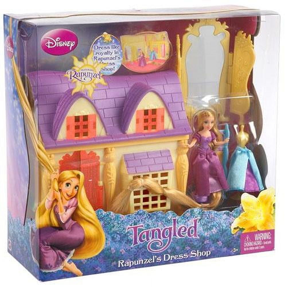 Disney Tangled Featuring Rapunzel Doll and Dress Shop - Walmart.com