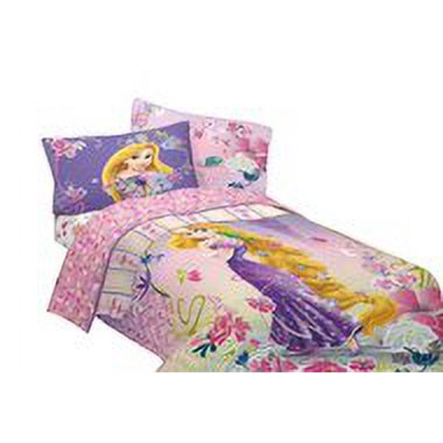 Disney Tangled Magic Princess Rapunzel Microfiber Twin Size Bed Sheet ...