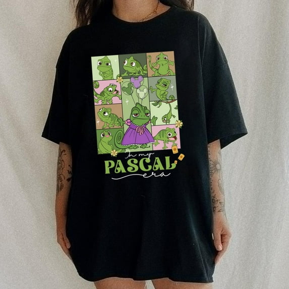 Disney Tangled Pascal Purple Dress In My Pascal Era Shirt, Disney ...