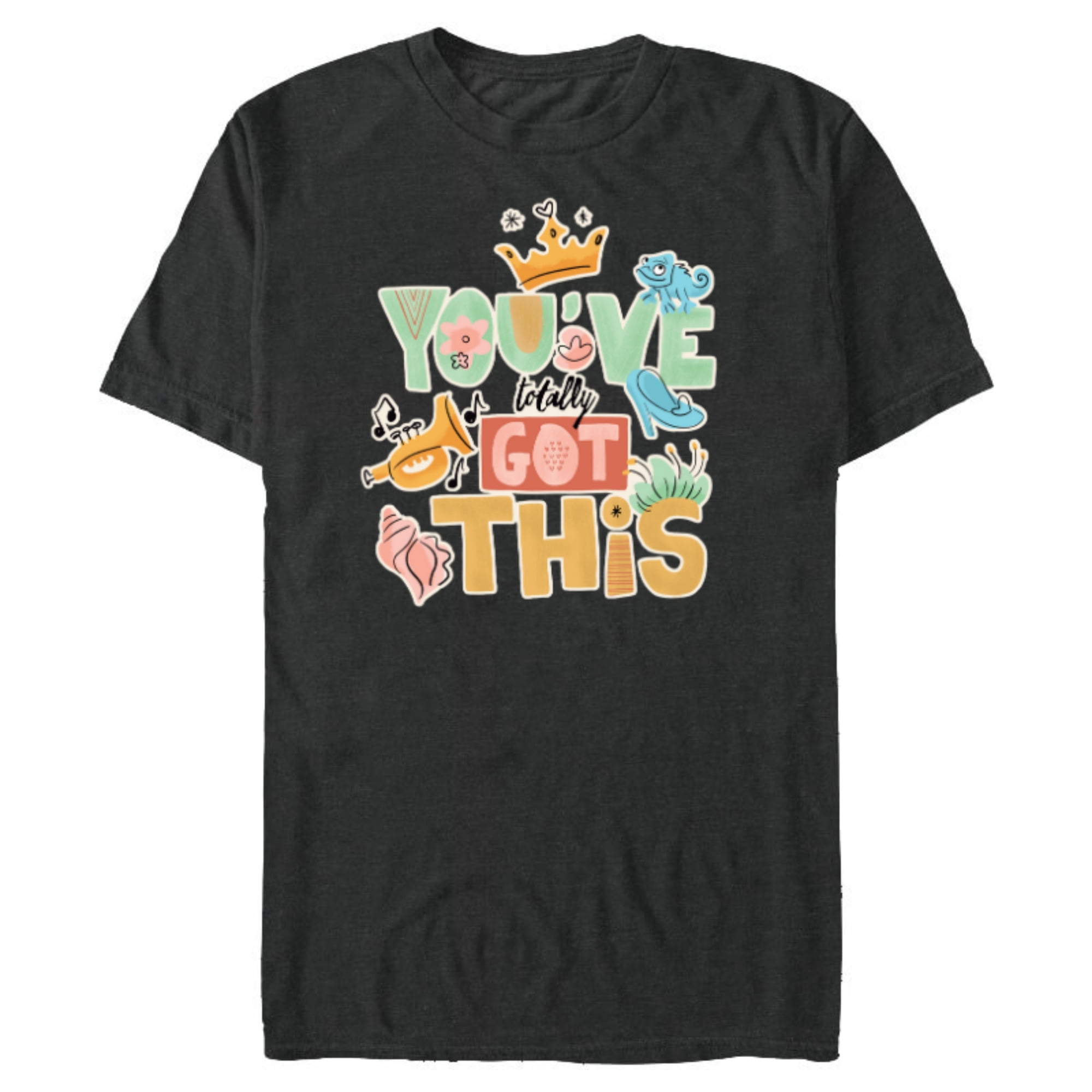 Disney Tangled Pascal You’ve Totally Got This - Short Sleeve Blended T ...