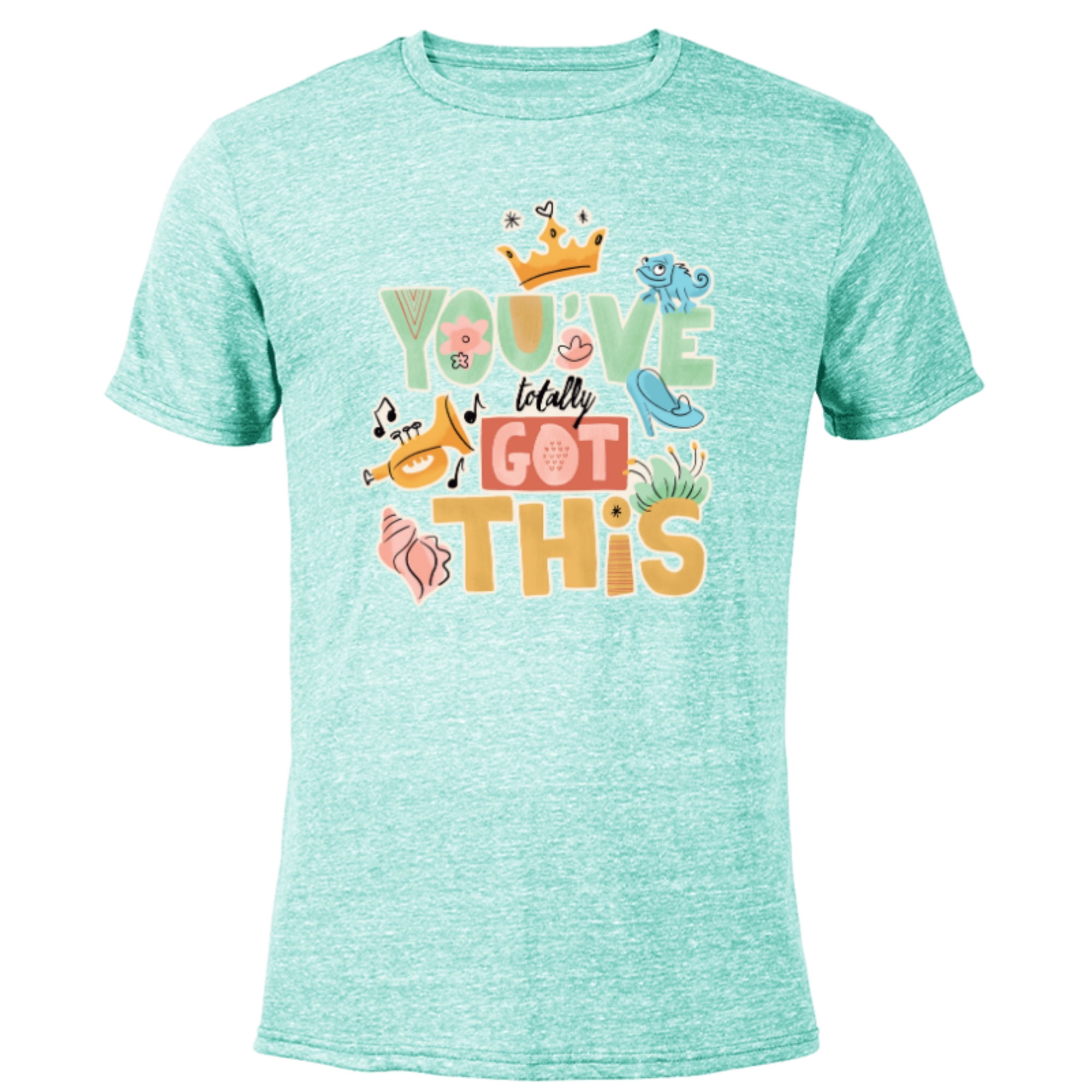 Disney Tangled Pascal You’ve Totally Got This - Short Sleeve Blended T ...