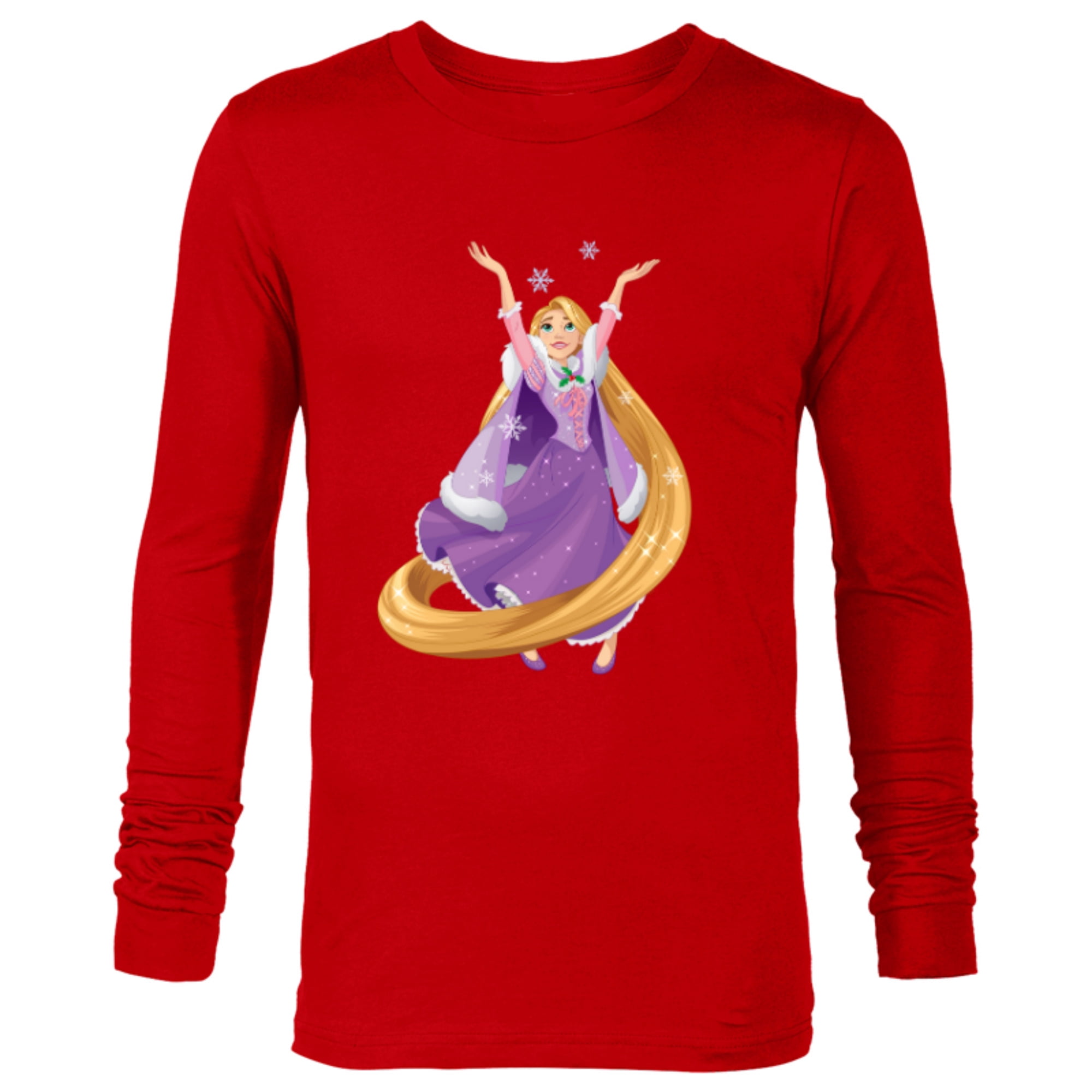 Disney Tangled Princess Rapunzel Holiday - Long Sleeve T-Shirt for Men ...