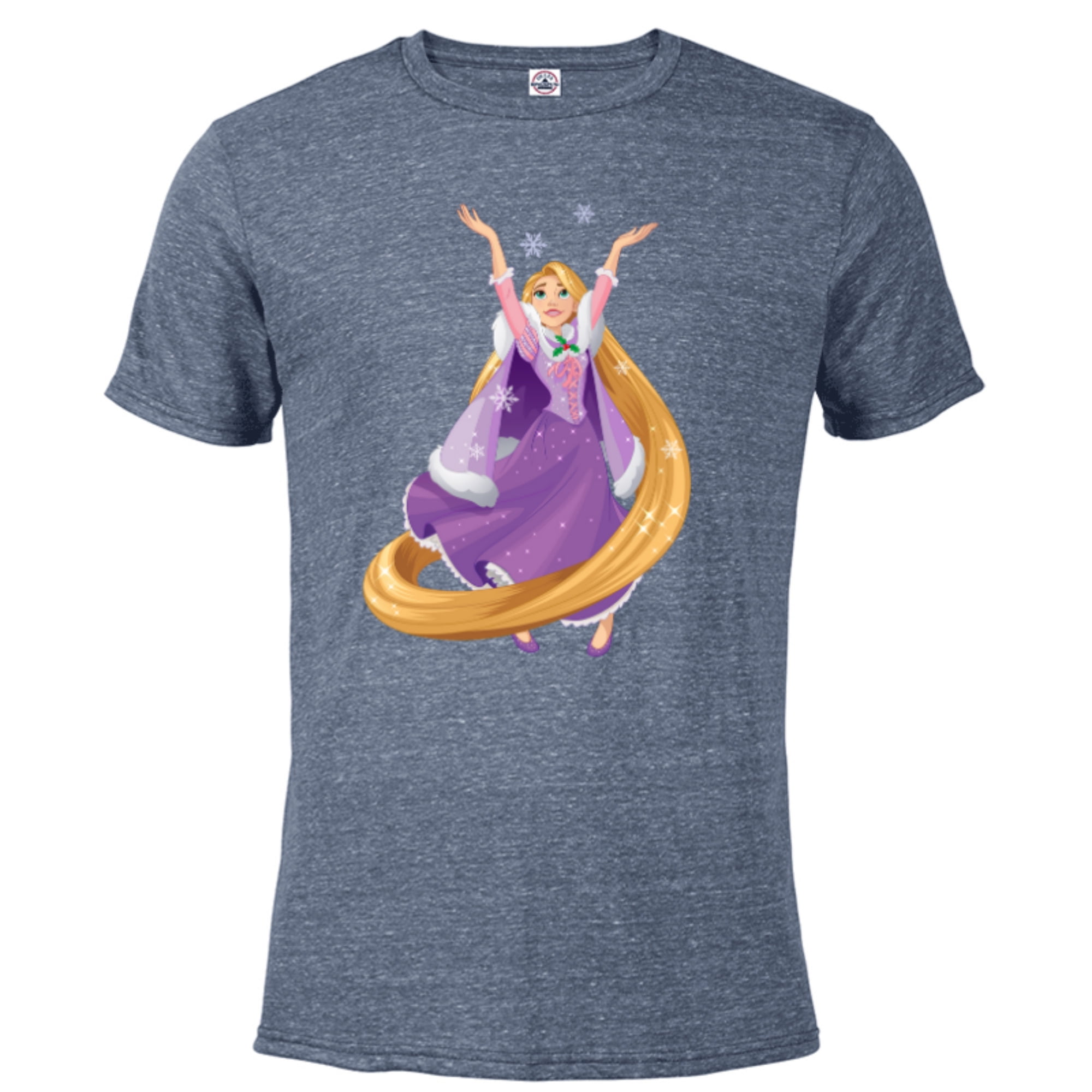 Disney Tangled Princess Rapunzel Holiday - Short Sleeve Blended T-Shirt ...