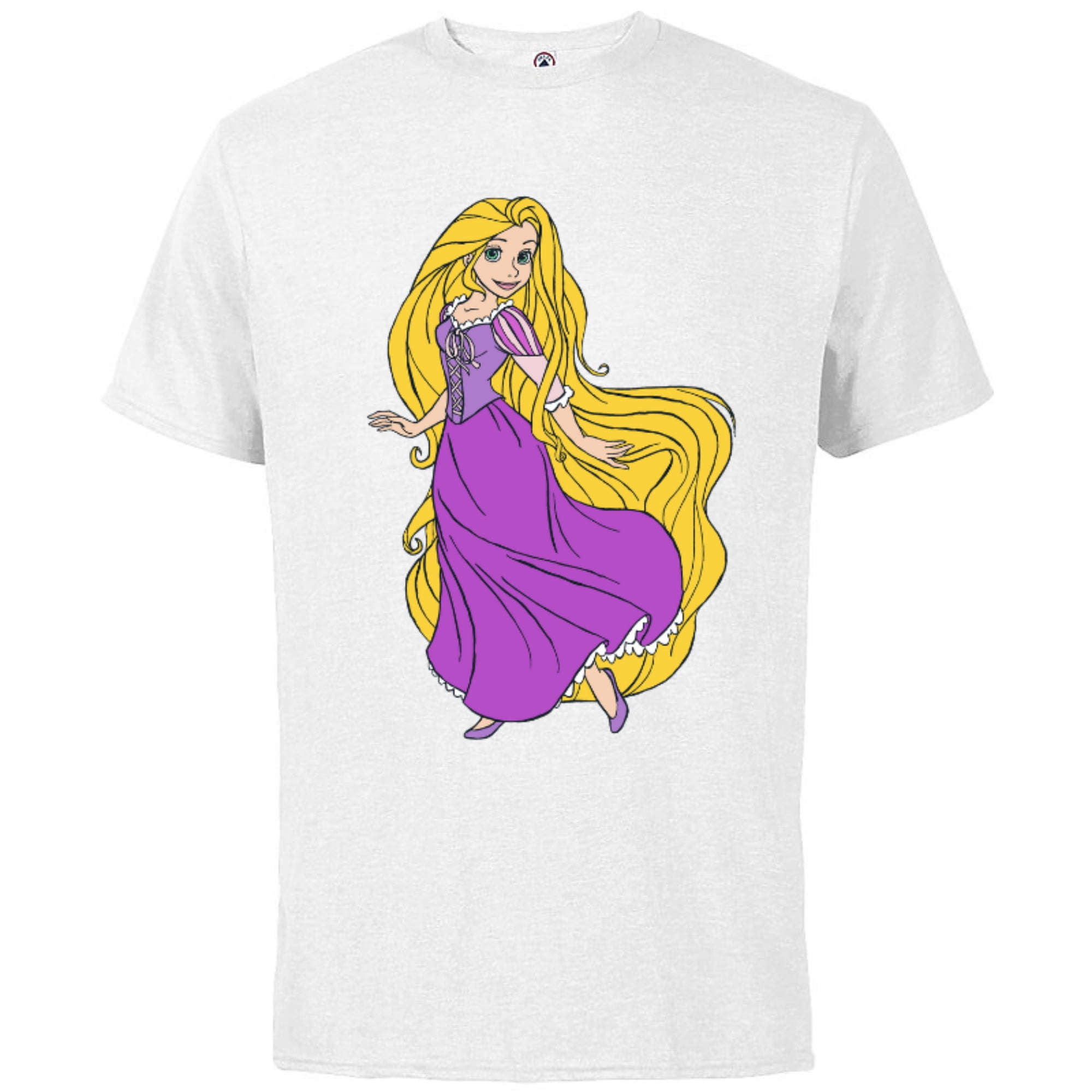 Disney Tangled Princess Rapunzel T-Shirt - Short Sleeve Cotton T-Shirt ...
