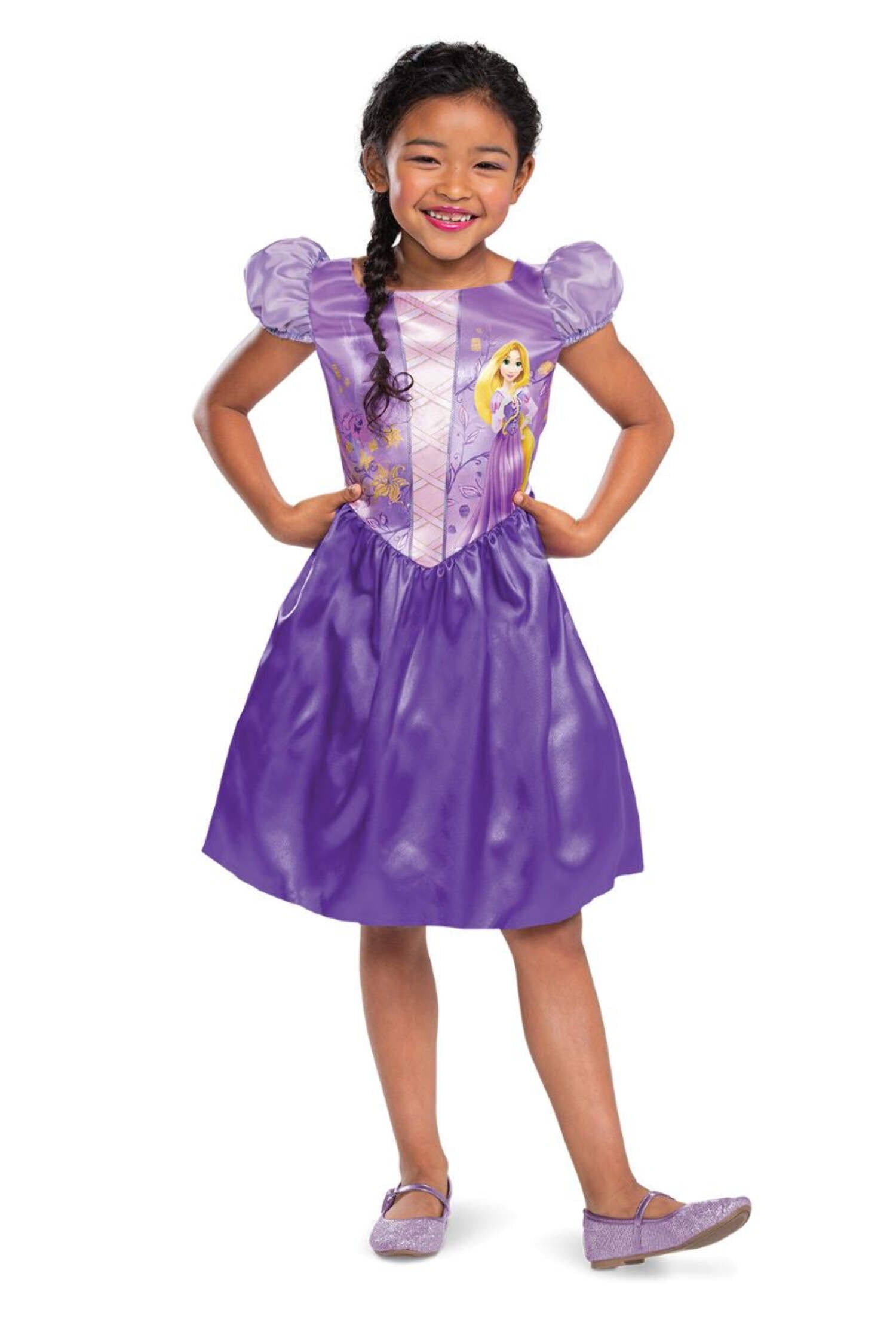 Disguise Disney Tangled Rapunzel Basic Plus Child Costume | Medium ...