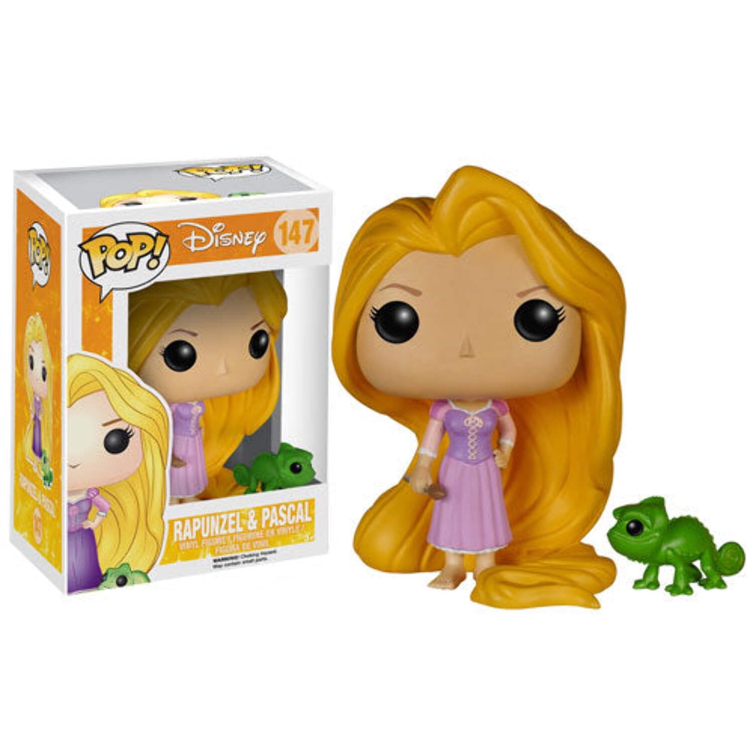 FUNKO POP! Disney Tangled Rapunzel & Pascal Princess Vinyl Figure ...
