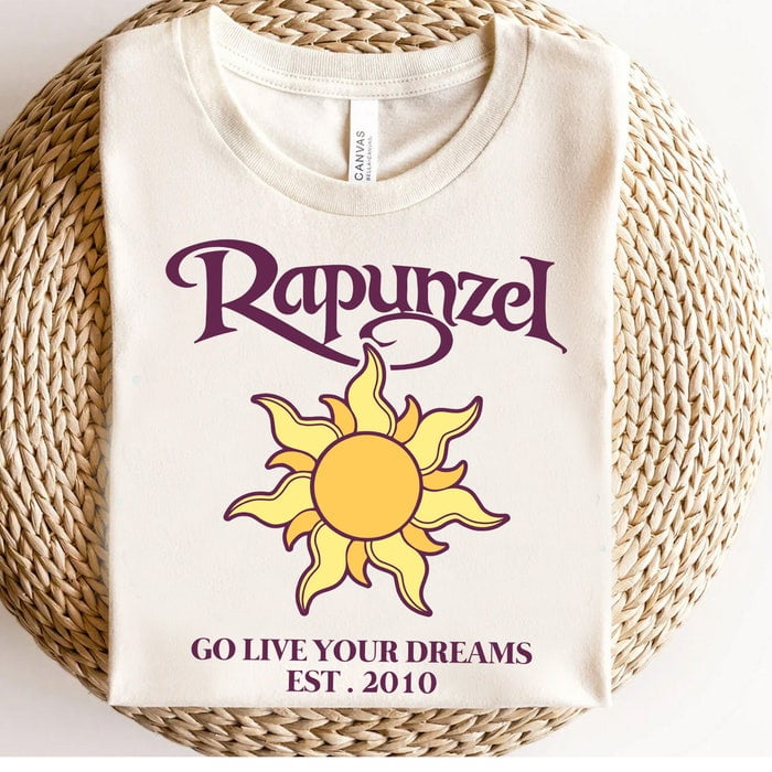 Disney Tangled Shirt, Rapunzel Go Live Your Dream Sweatshirt, Magic ...