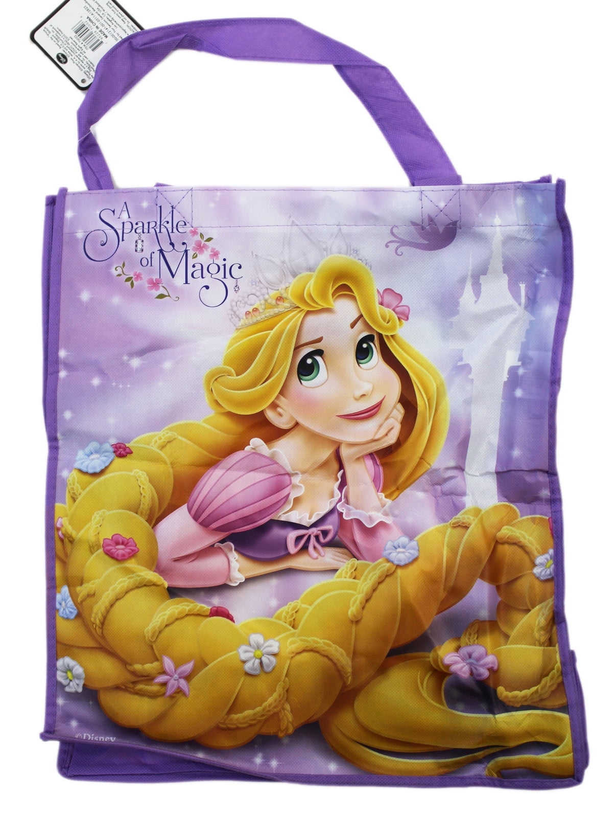 Disney Tangled Sparkle of Magic Shopping Tote Bag - Walmart.com