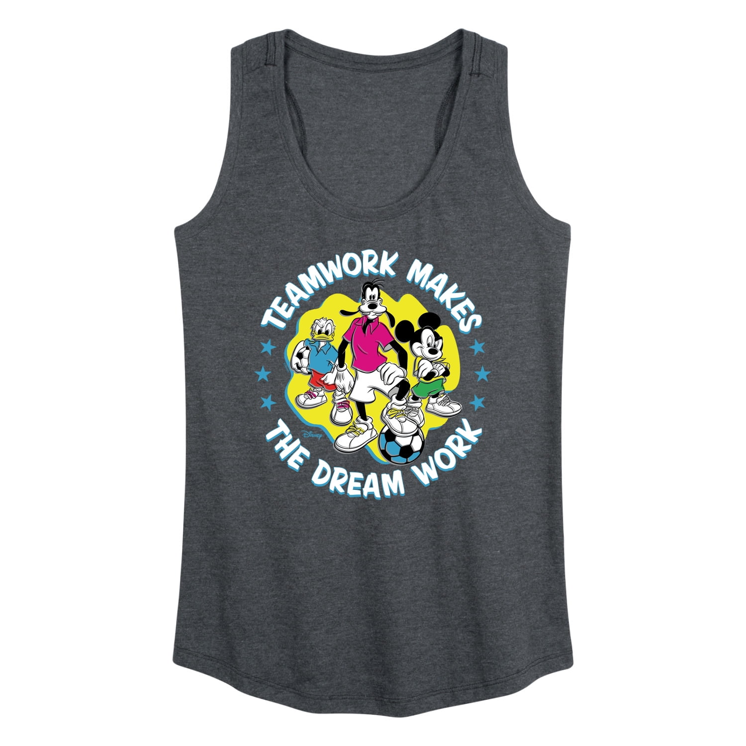 Disney - Teamwork Group - Women's Racerback Tank Top - Walmart.com