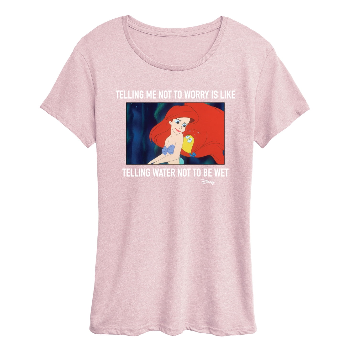 Disney - Telling Not To Worry Like Water Not Wet - Women's Short Sleeve ...