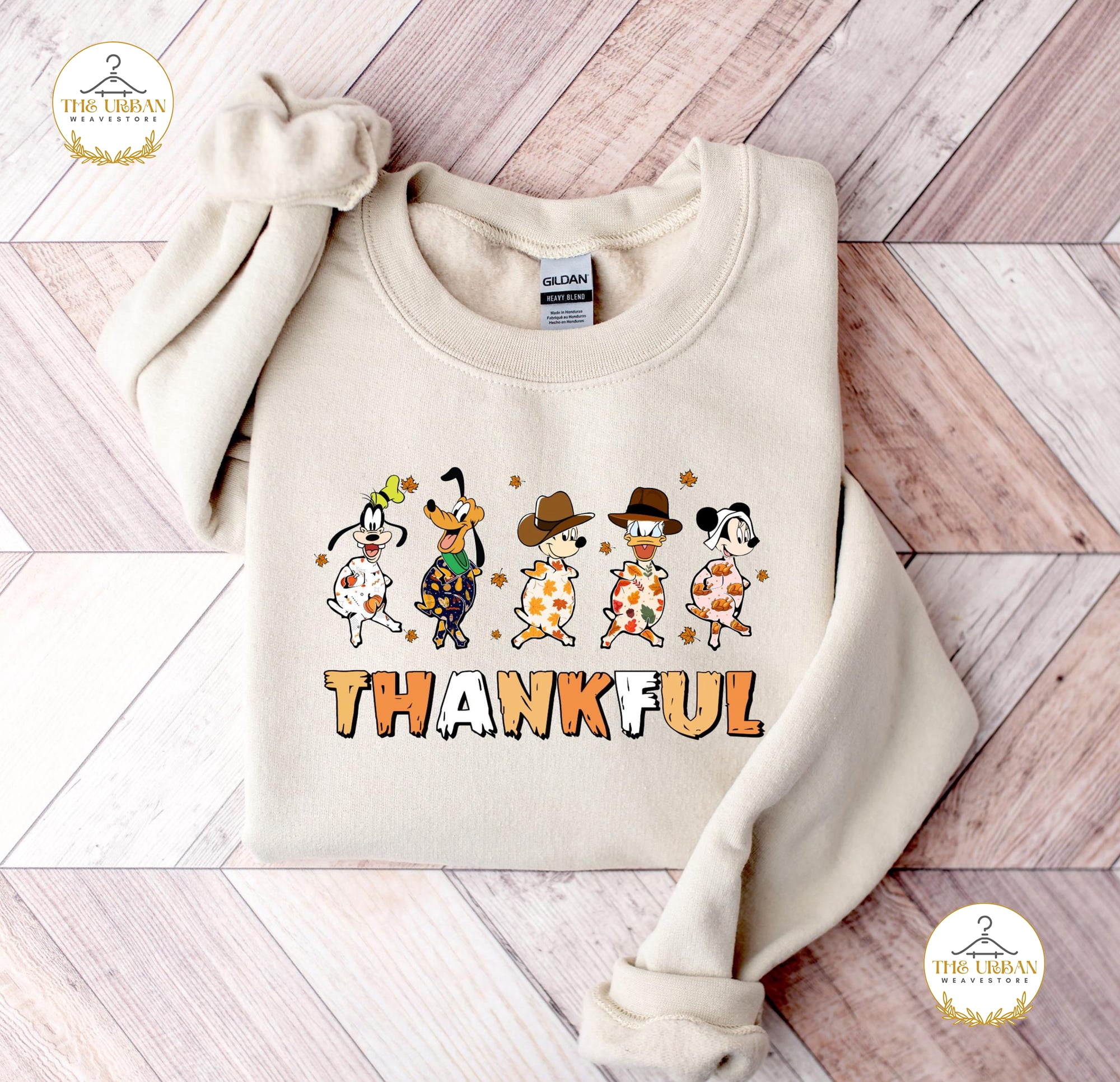 Disney Thankful T-shirt Mickey And Friends Turkey T-shirt Thanksgiving ...