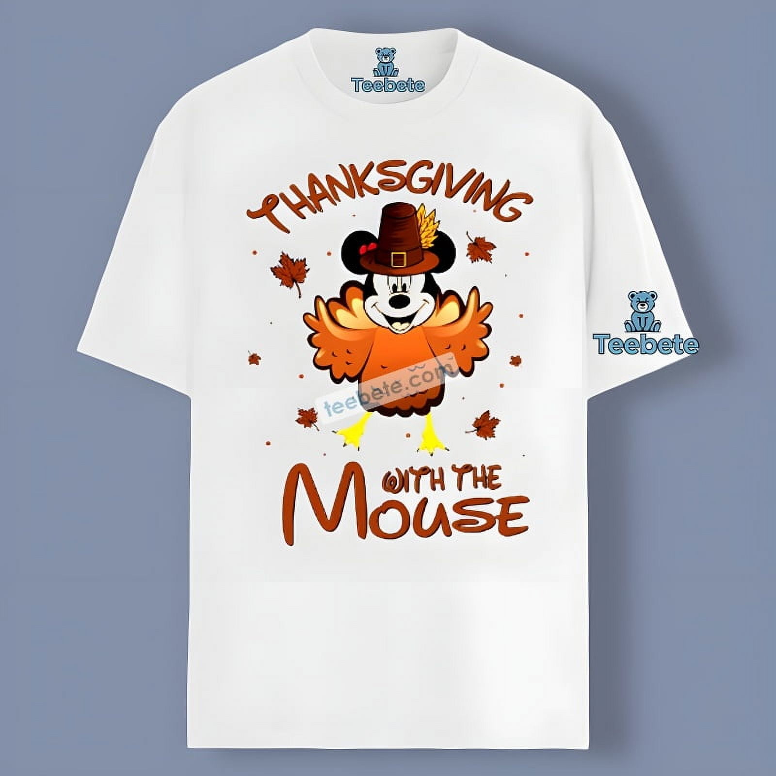 Disney Thanksgiving With The Mickey Mouse Turkey Shirt Meme - Walmart.com