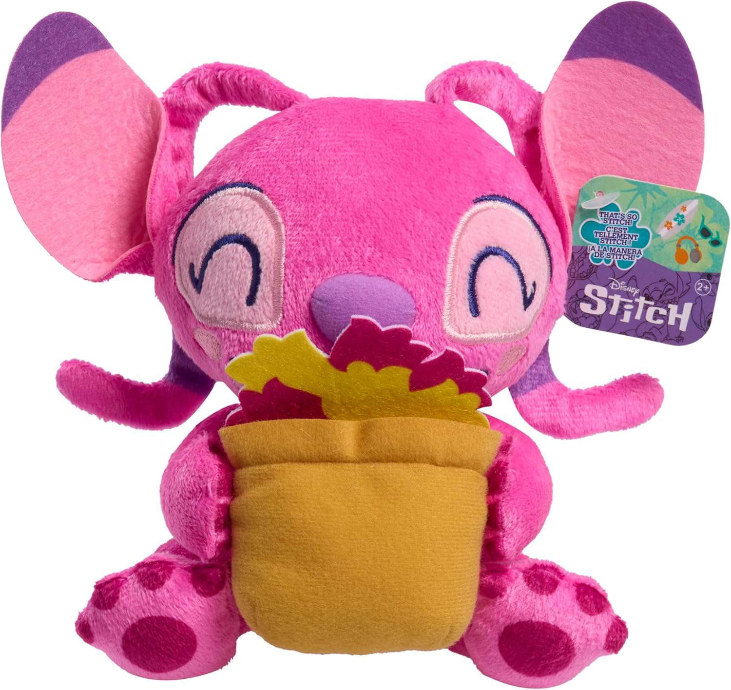 Disney That's So Stitch! Angel Plush (Flowerpot) - Walmart.com