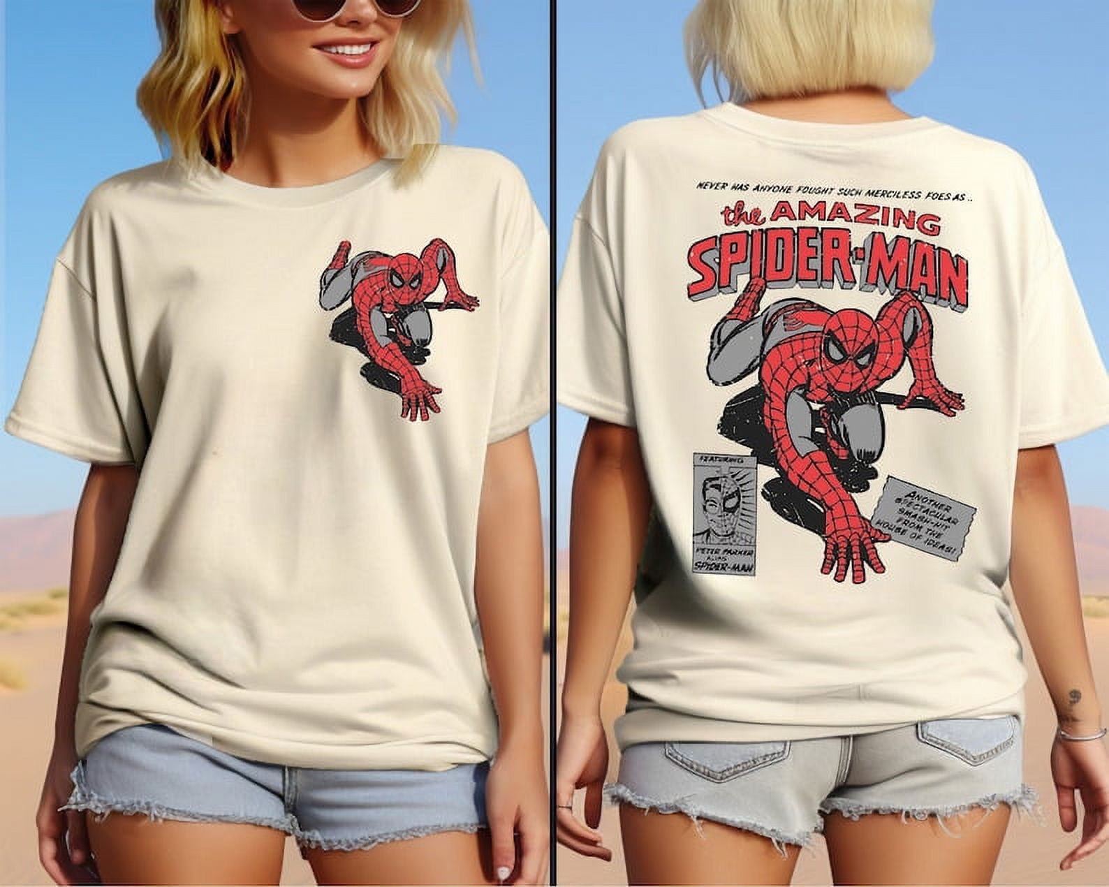 Disney The Amazing Spider Man Shirt, Marvel Avengers Shirt, Vintage ...