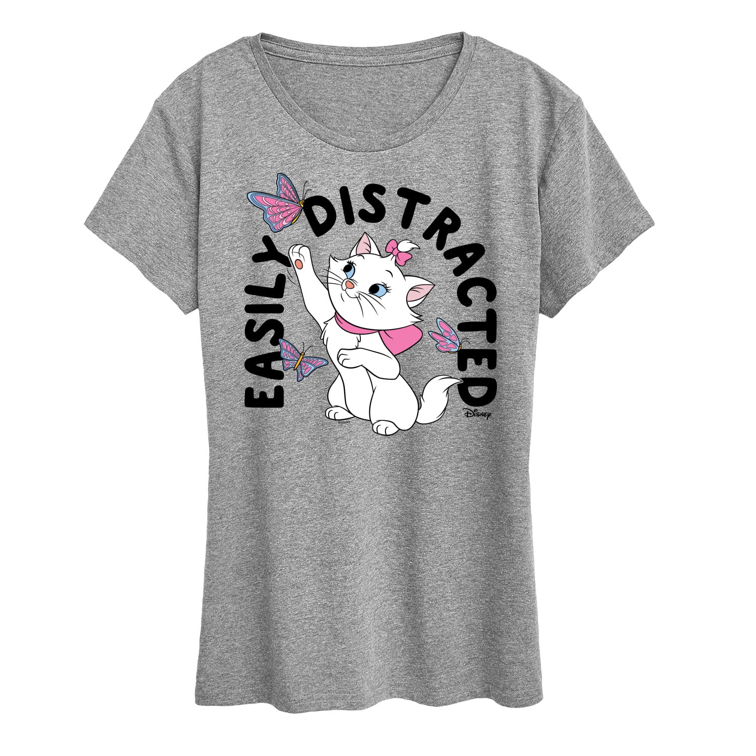 Disney - The Aristocats - Easily Distracted - Women's Short Sleeve ...