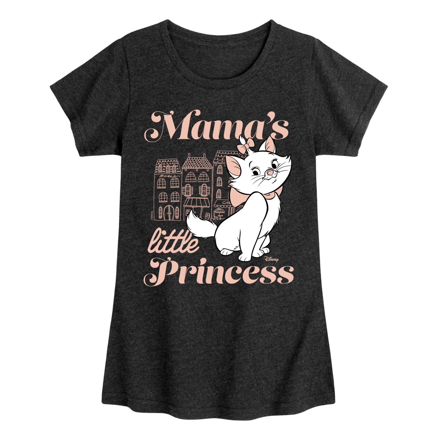 Disney - The Aristocats - Mamas Little Princess - Girls Fitted Short ...