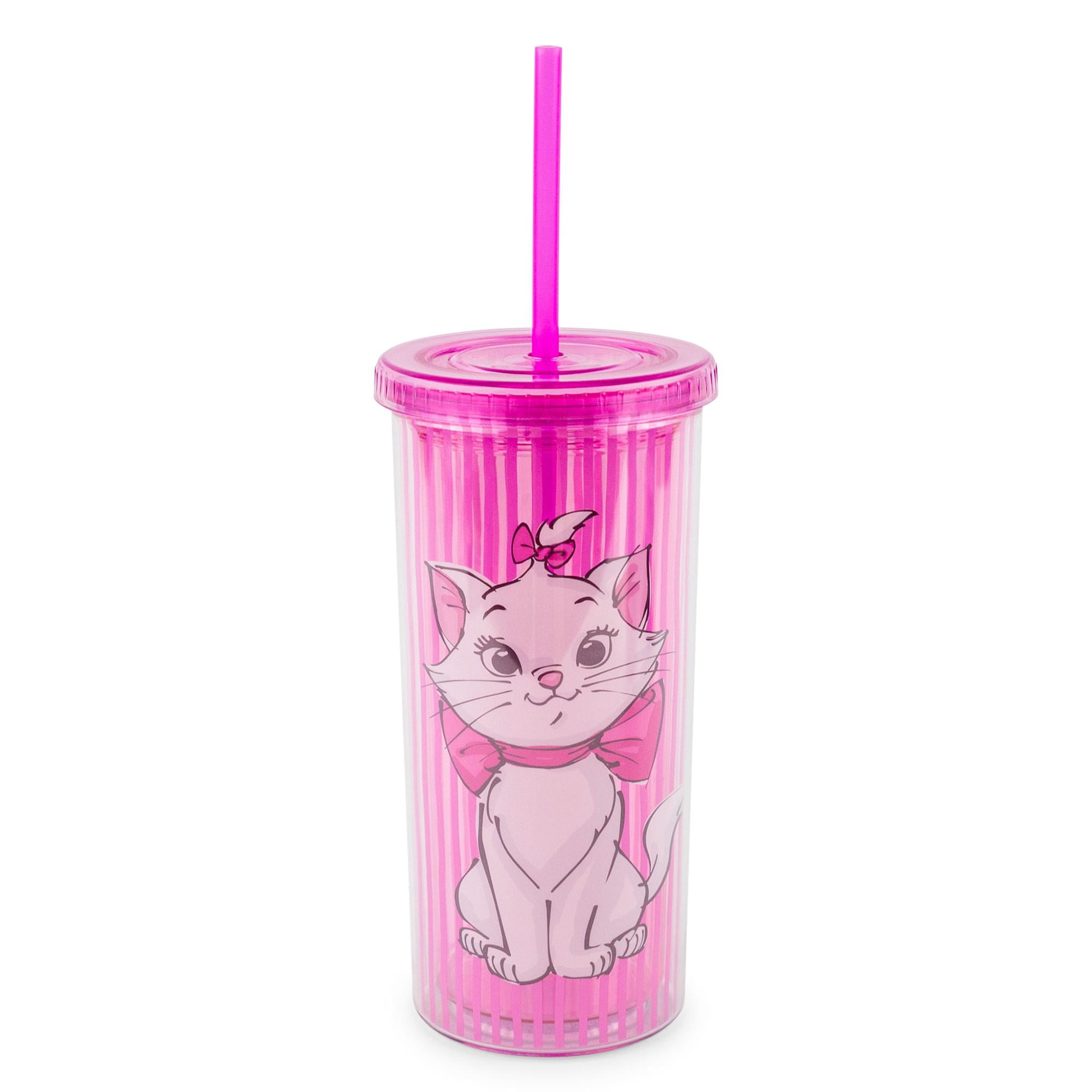 Disney The Aristocats Marie Carnival Cup With Lid And Straw | Holds 20 ...