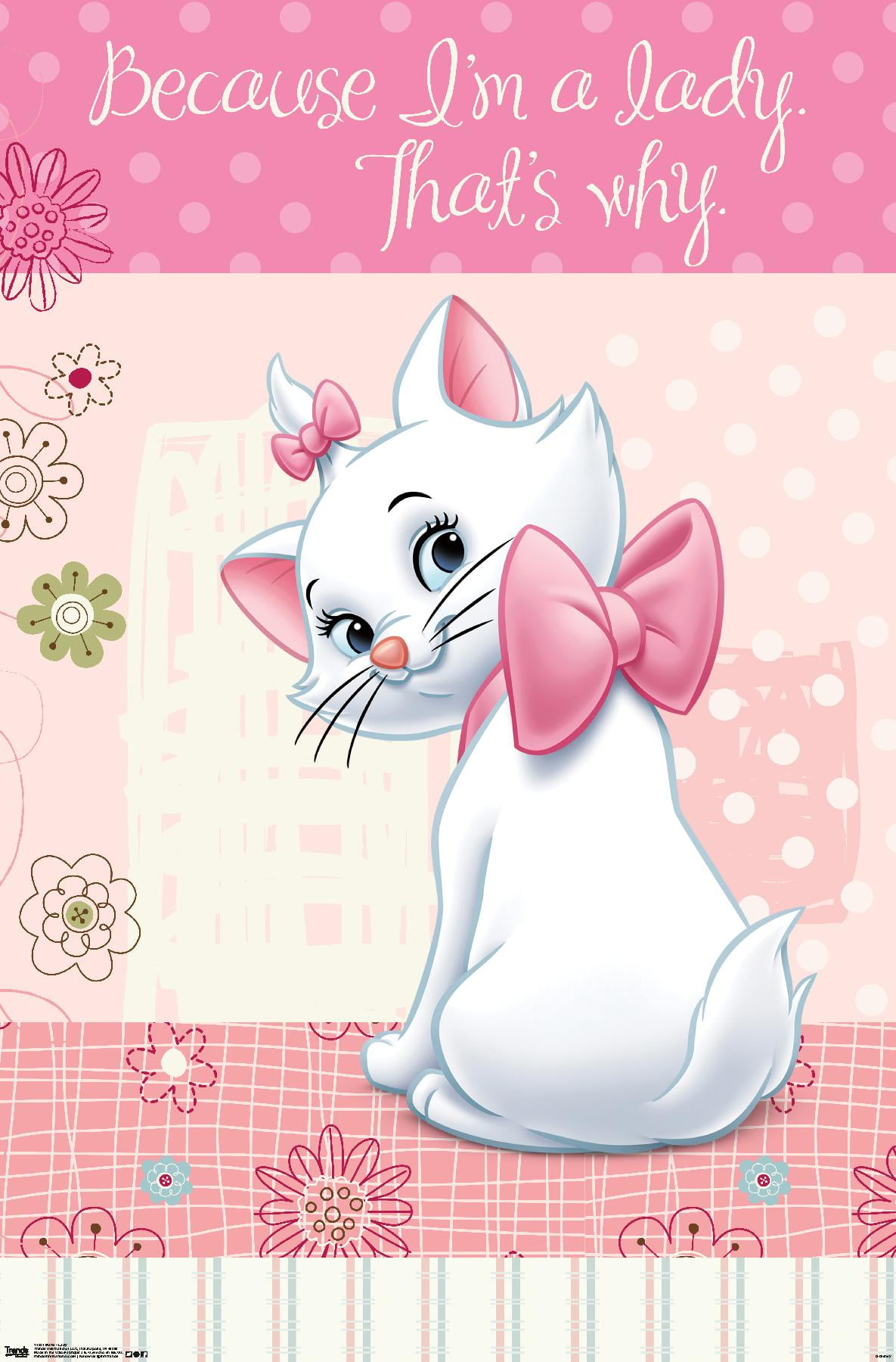 Disney The Aristocats - Marie - I'm A Lady Wall Poster, 14.725" x 22. ...