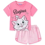 Disney The Aristocats Marie the Cat Short Sleeve T-Shirt and French ...