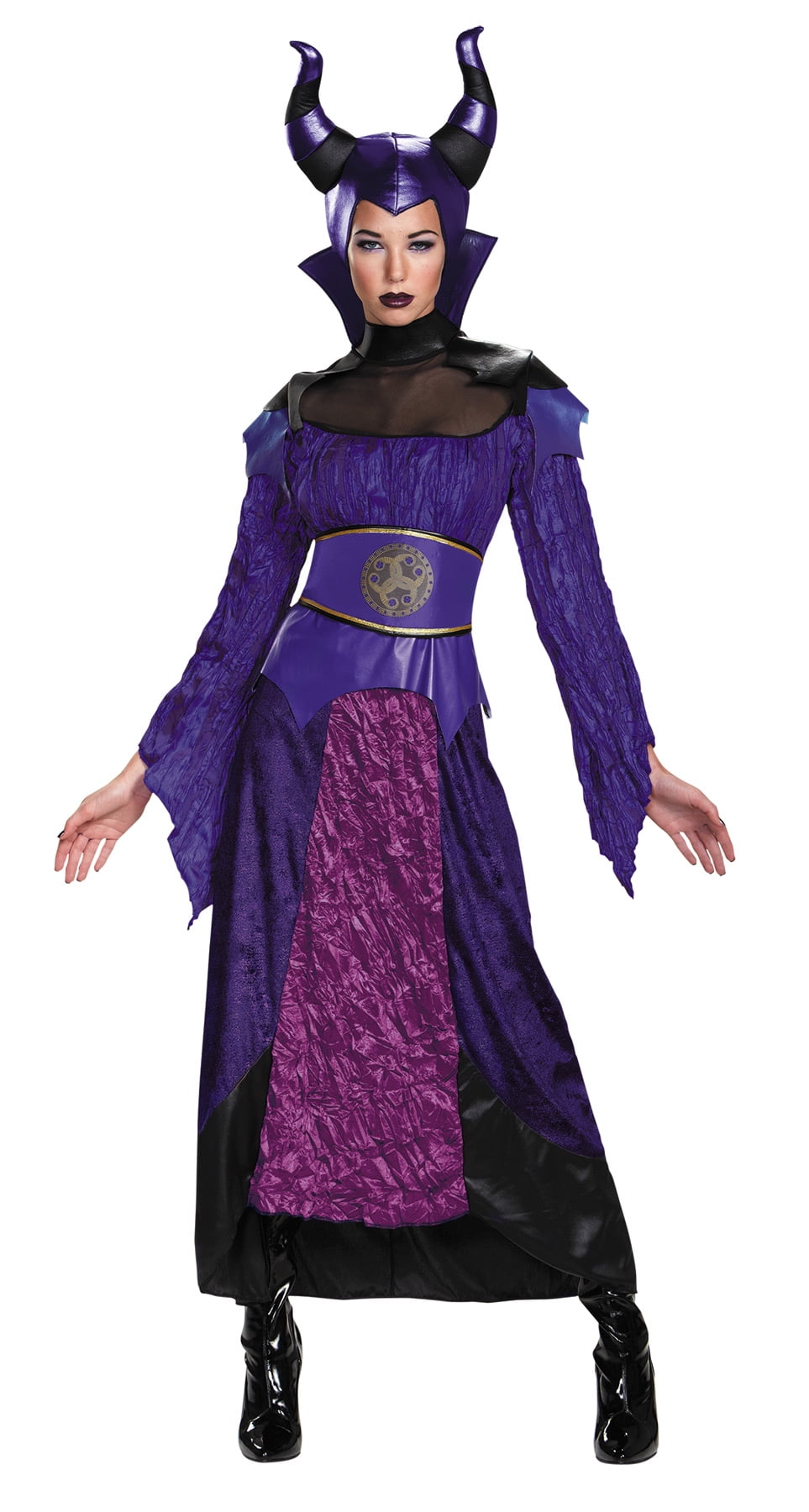 Descendants Maleficent Women's Purple Deluxe Costume - Walmart.com