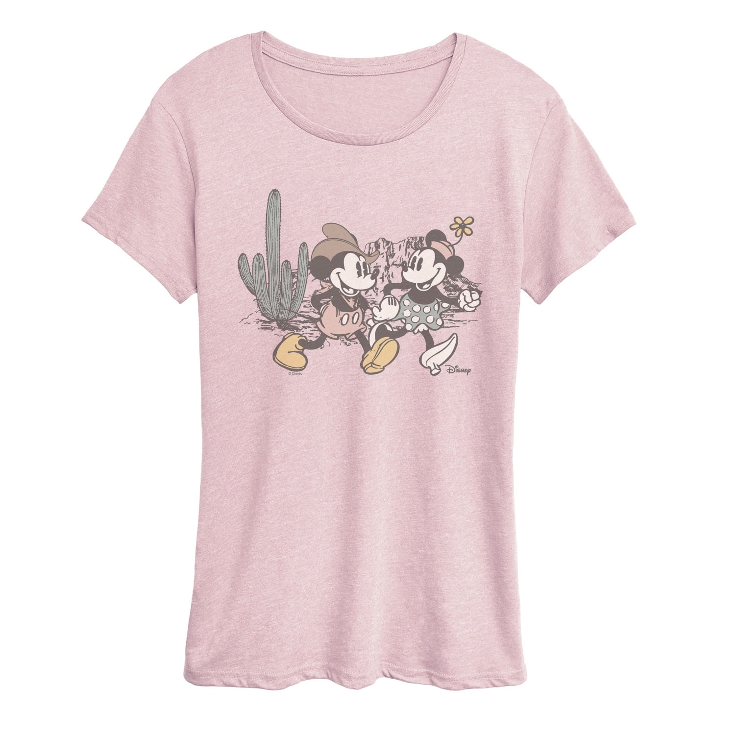 Disney - The Desert Mickey Mouse - Women's Short Sleeve Graphic T-Shirt ...