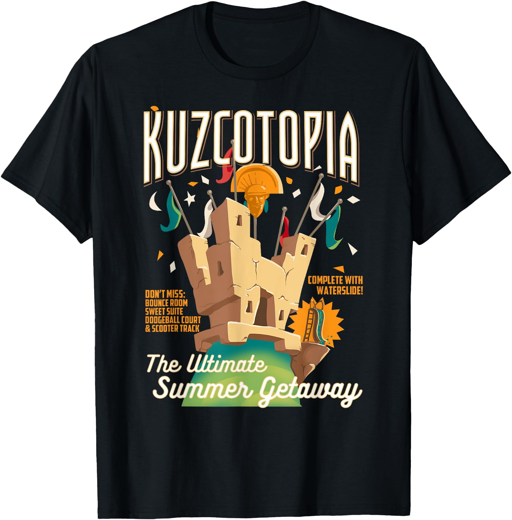 Disney The Emperor's New Groove Greeting From Kuzcotopia T-Shirt ...