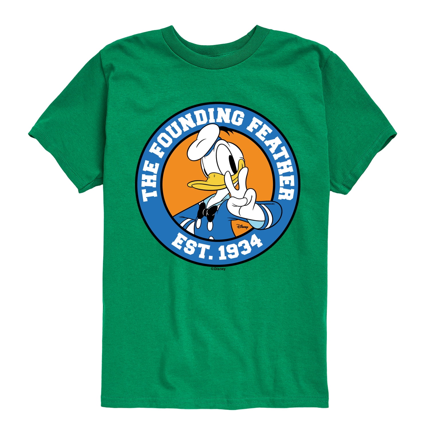 Disney - The Founding Feather - Toddler & Youth Short Sleeve Graphic T ...