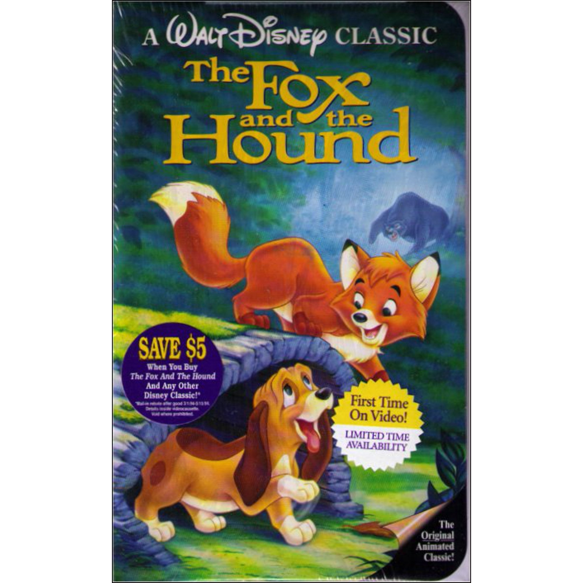 The Fox And The Hound Vhs