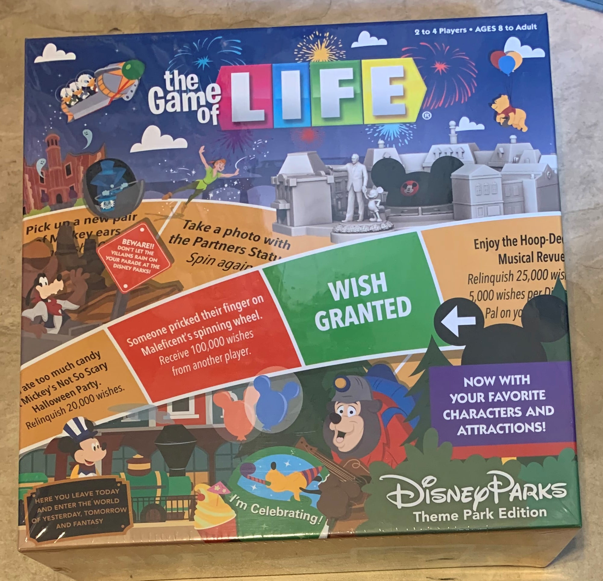 Disney's Game of Life Theme Park Edition - New Factory Sealed Board ...