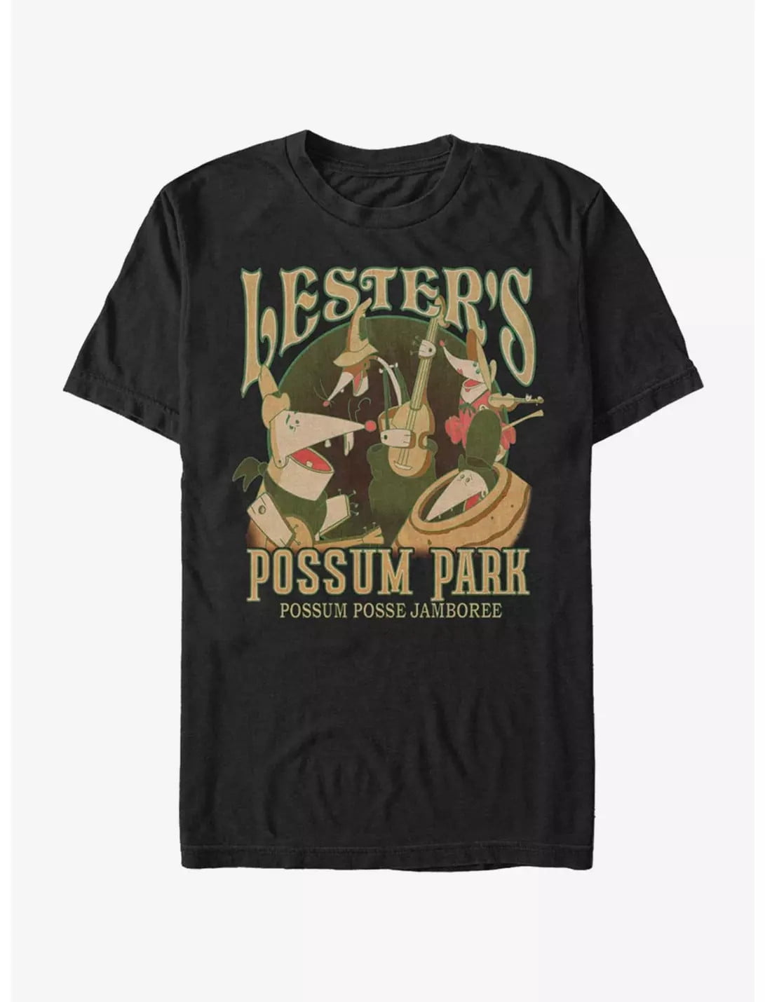 Disney The Goofy Movie Lesters Possum Park T-Shirt - Walmart.com