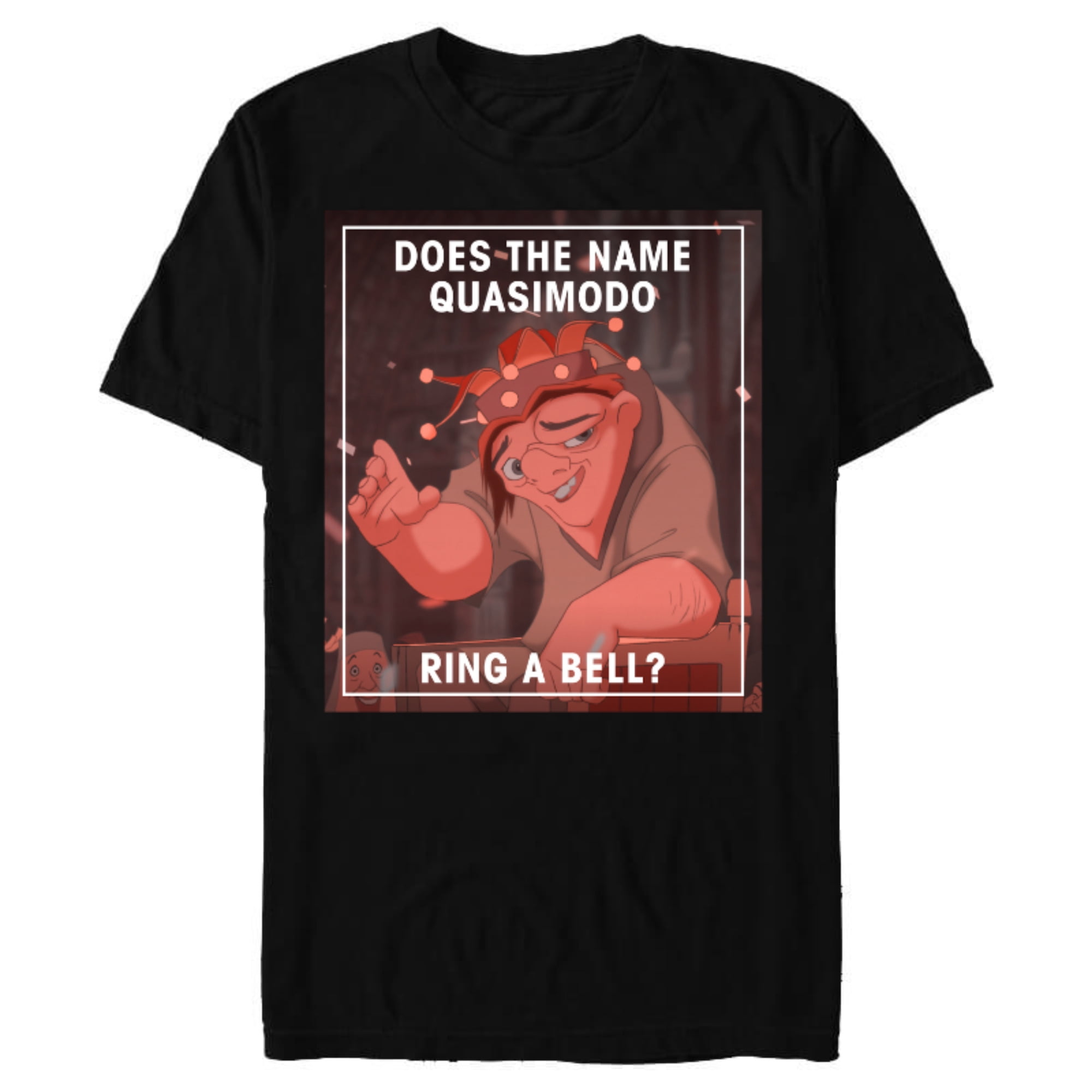 Disney The Hunchback of Notre Dame Quasimodo Funny T-Shirt- Short ...