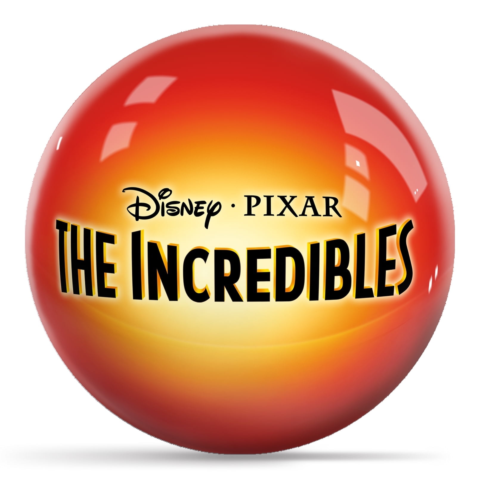 Disney The Incredibles Characters Undrilled Bowling Ball 10lbs ...