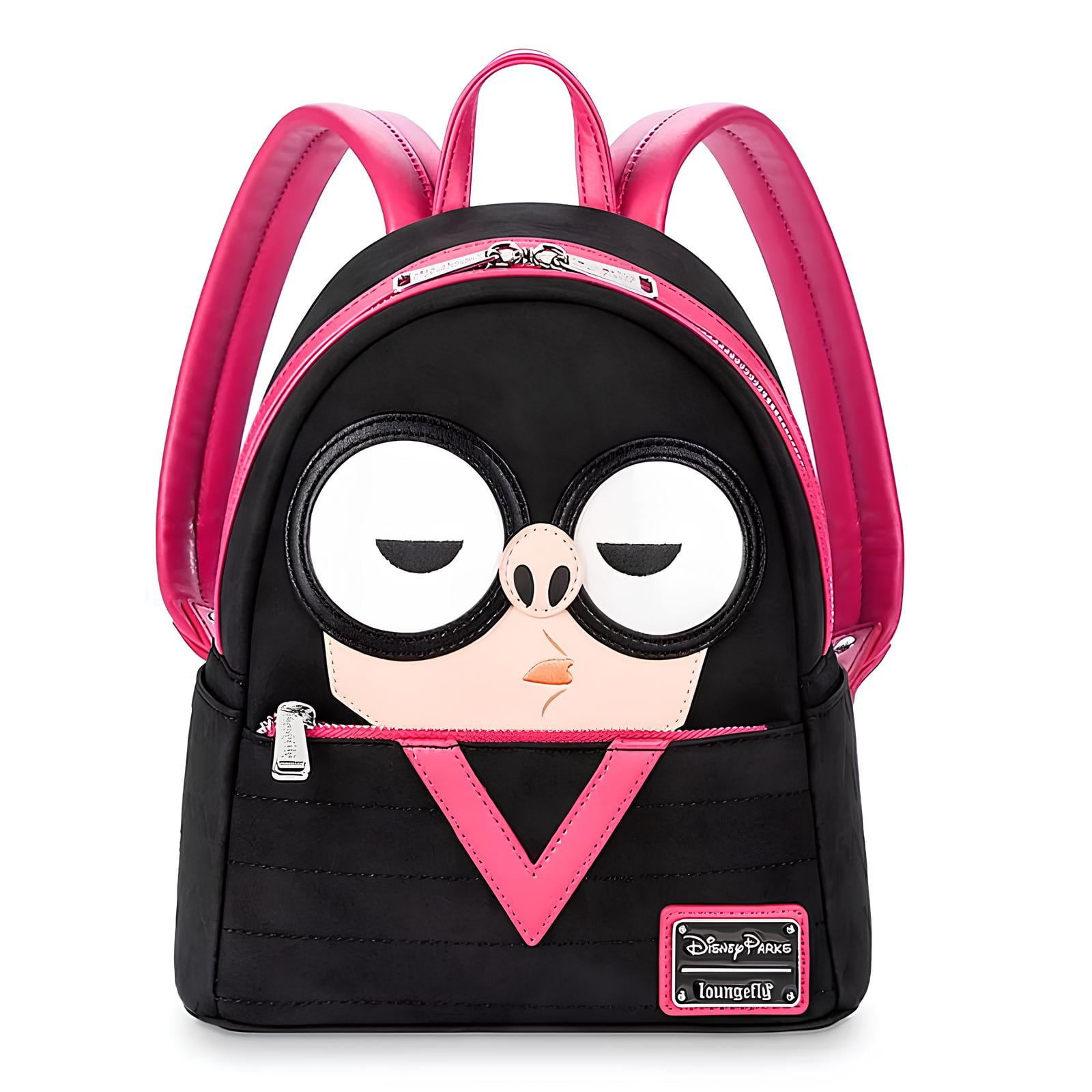 Disney The Incredibles Edna Mode Faux Leather Mini Backpack - Black and ...