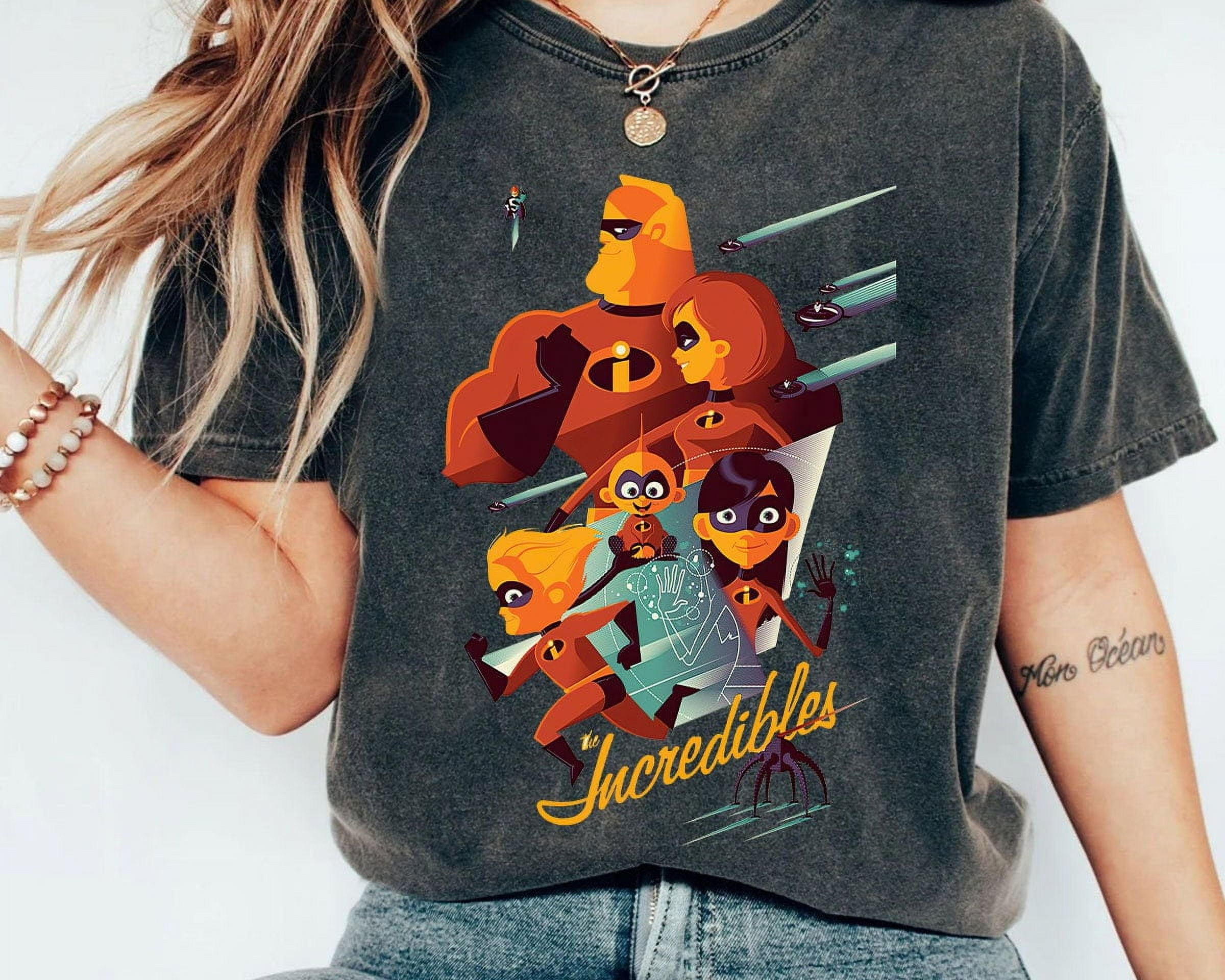 Disney The Incredibles Shirt, The Parr Family Shirt, Mr. Incredible ...