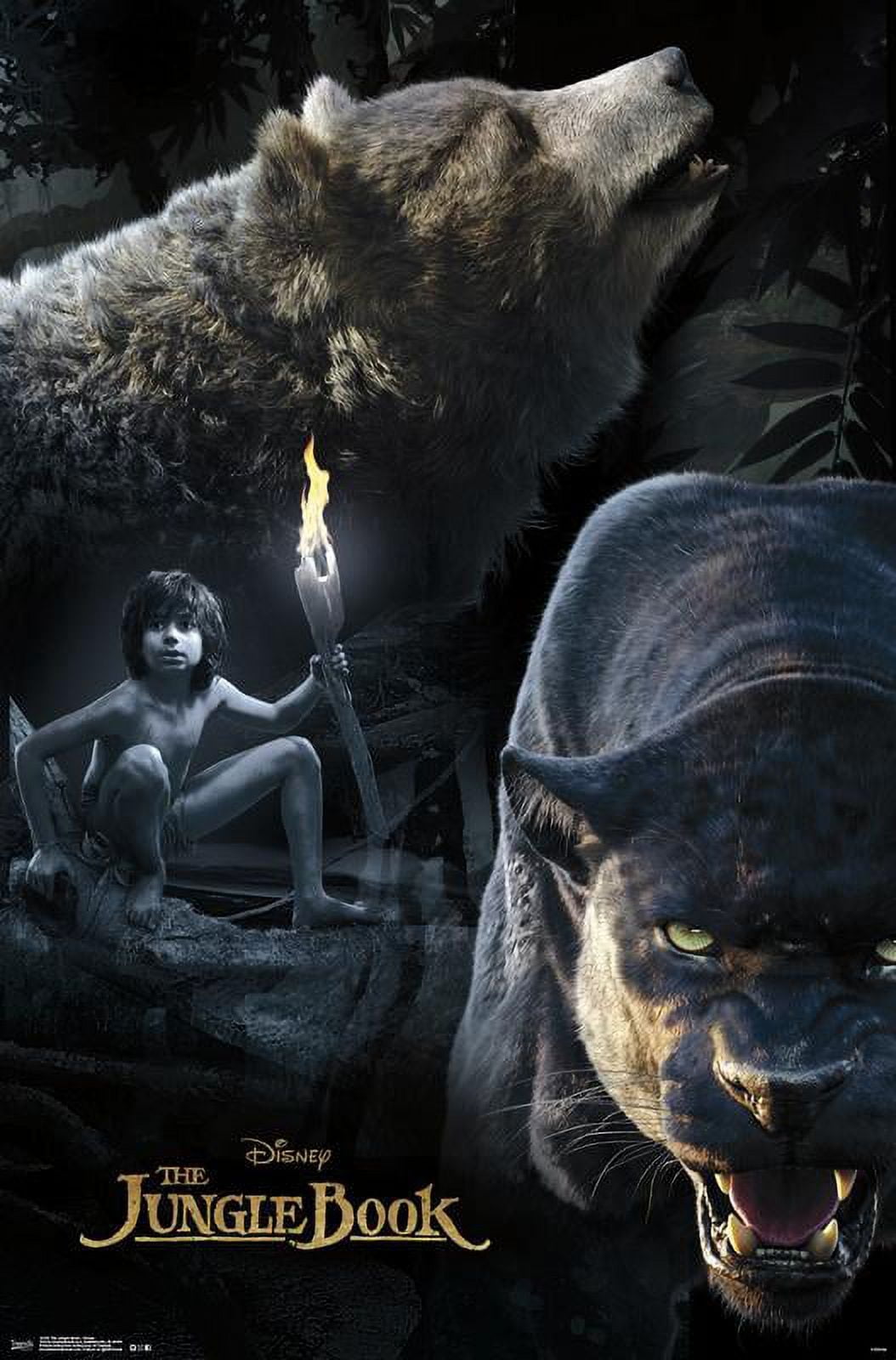 Disney The Jungle Book - Group Wall Poster, 22.375" x 34" - Walmart.com