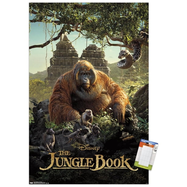 Disney The Jungle Book - King Louie Wall Poster, 14.725" x 22.375 ...