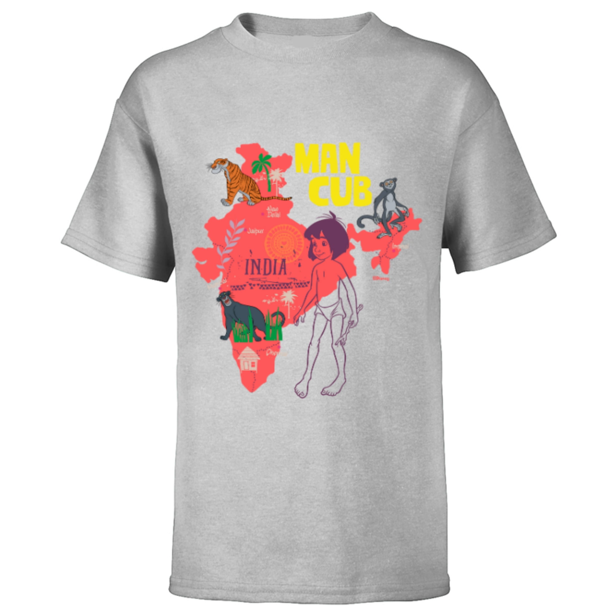 Disney The Jungle Book Mowgli the Man Cub - Short Sleeve T-Shirt for ...