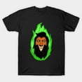 Disney The King Lion Scar Villain Throne Pride Rock Dark Shadow T-Shirt ...