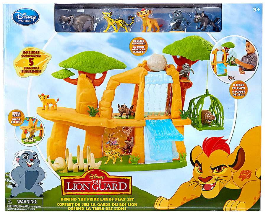 Disney The Lion Guard Defend the Pride Lands Playset [Includes 5 ...