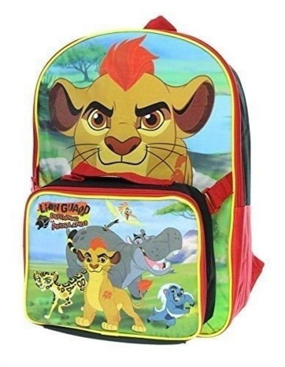 Disney The Lion Guard "Defending the Pride Lands" Backpack w/ Lunch Bag ...