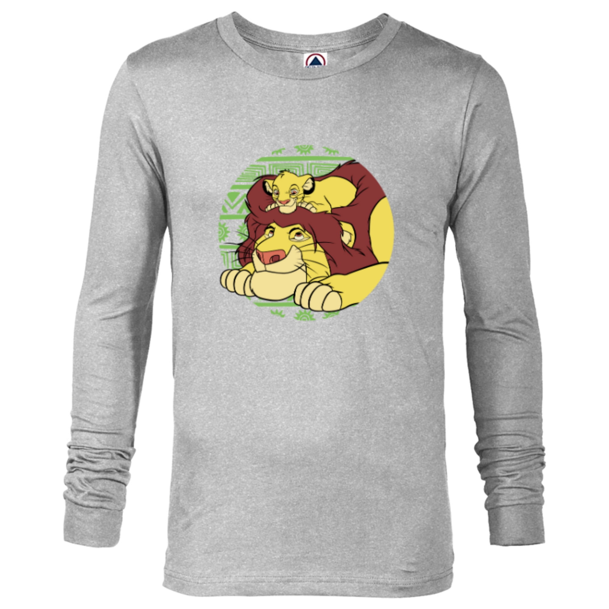 Disney The Lion King 30th Anniversary Mufasa & Simba Retro - Long ...