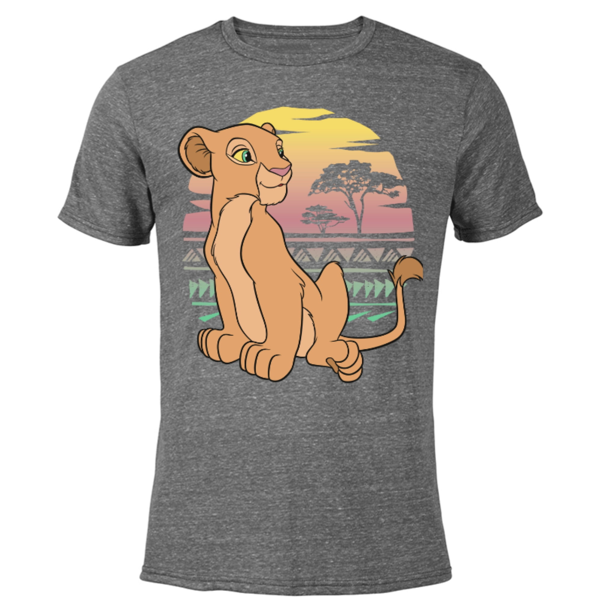 Disney The Lion King 90s Nala - Short Sleeve Blended T-Shirt for Adults ...