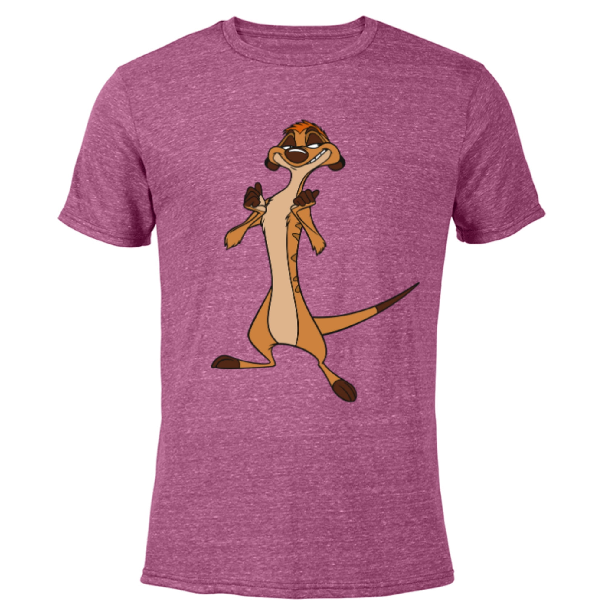 Disney The Lion King Confident Timon - Short Sleeve Blended T-Shirt for ...